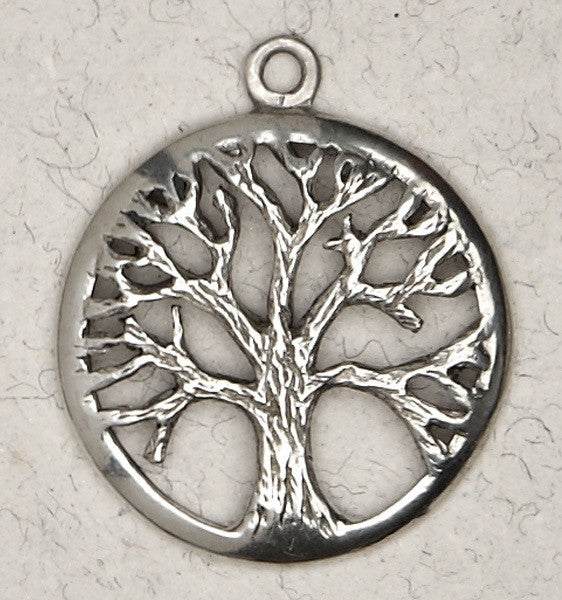 Tree of Life Pewter Necklace on 33" chord – Rockn Willys Boutique